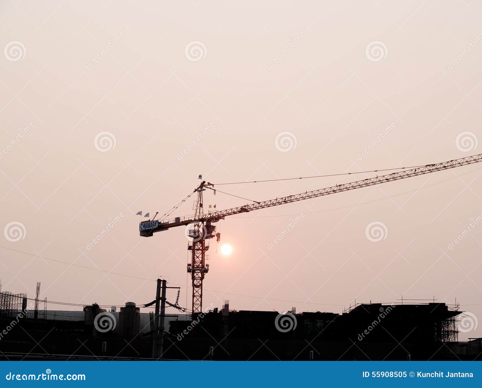 Derrick Crane editorial image. Image of skyscraper, blue - 55908505