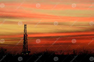 Derrick and Sky stock photo. Image of black, production - 23955758