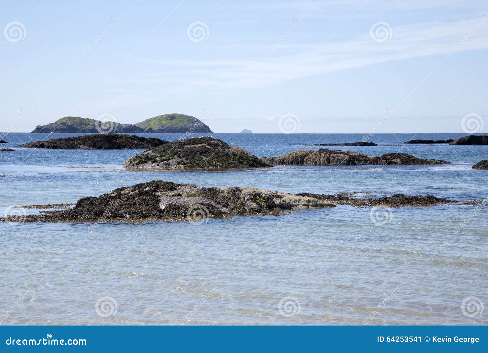 Derrymore Bay stock image. Image of coast, county, island - 64253541