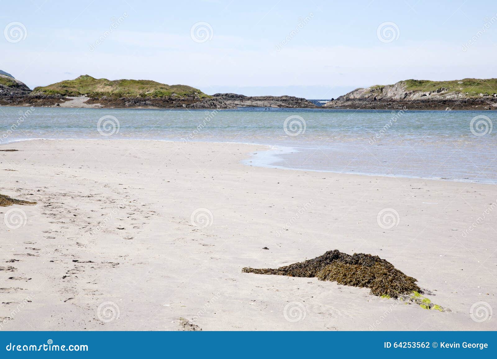Derrymore Bay stock photo. Image of coast, irish, shore - 64253562