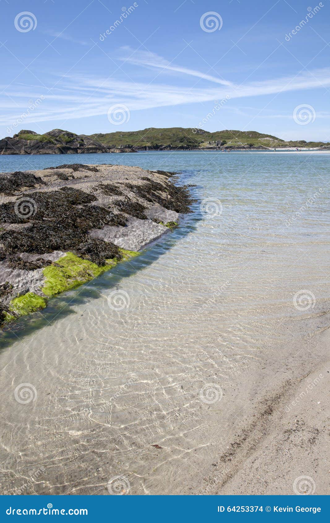 Derrymore Bay Beach; Waterville Stock Photo - Image of shore, water ...