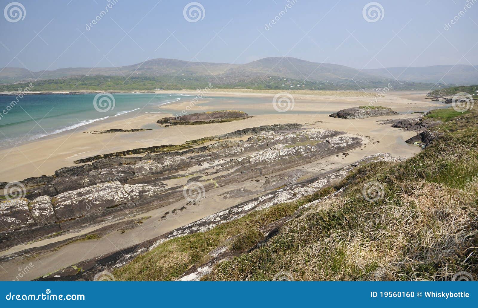 Derrynane Bay stock photo. Image of ring, surf, tide - 19560160