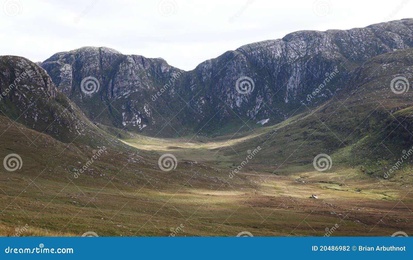 Derryveagh mountains. stock photo. Image of donegal, countryside - 20486982