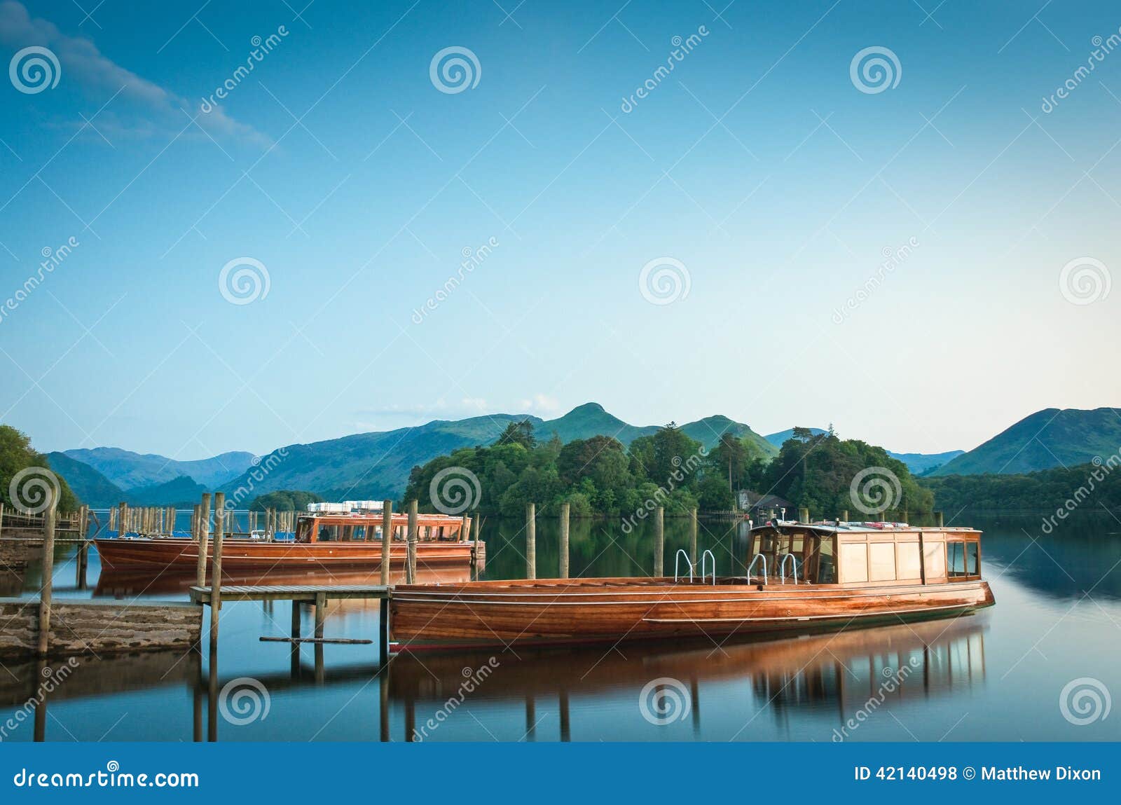 Derwent Water, Lake District Stock Photo - Image of summer, cumbrian ...