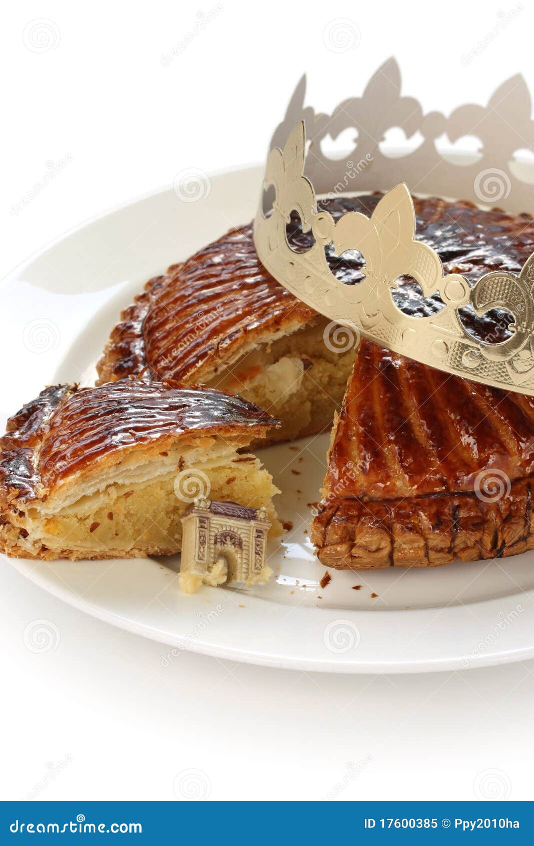 DES Rois, Torta De Galette Del Rey Imagen de archivo - Imagen de ...