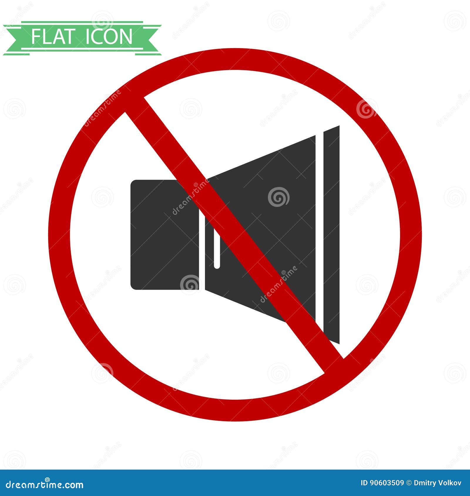 Des signaux est interdits illustration de vecteur. Illustration du ...