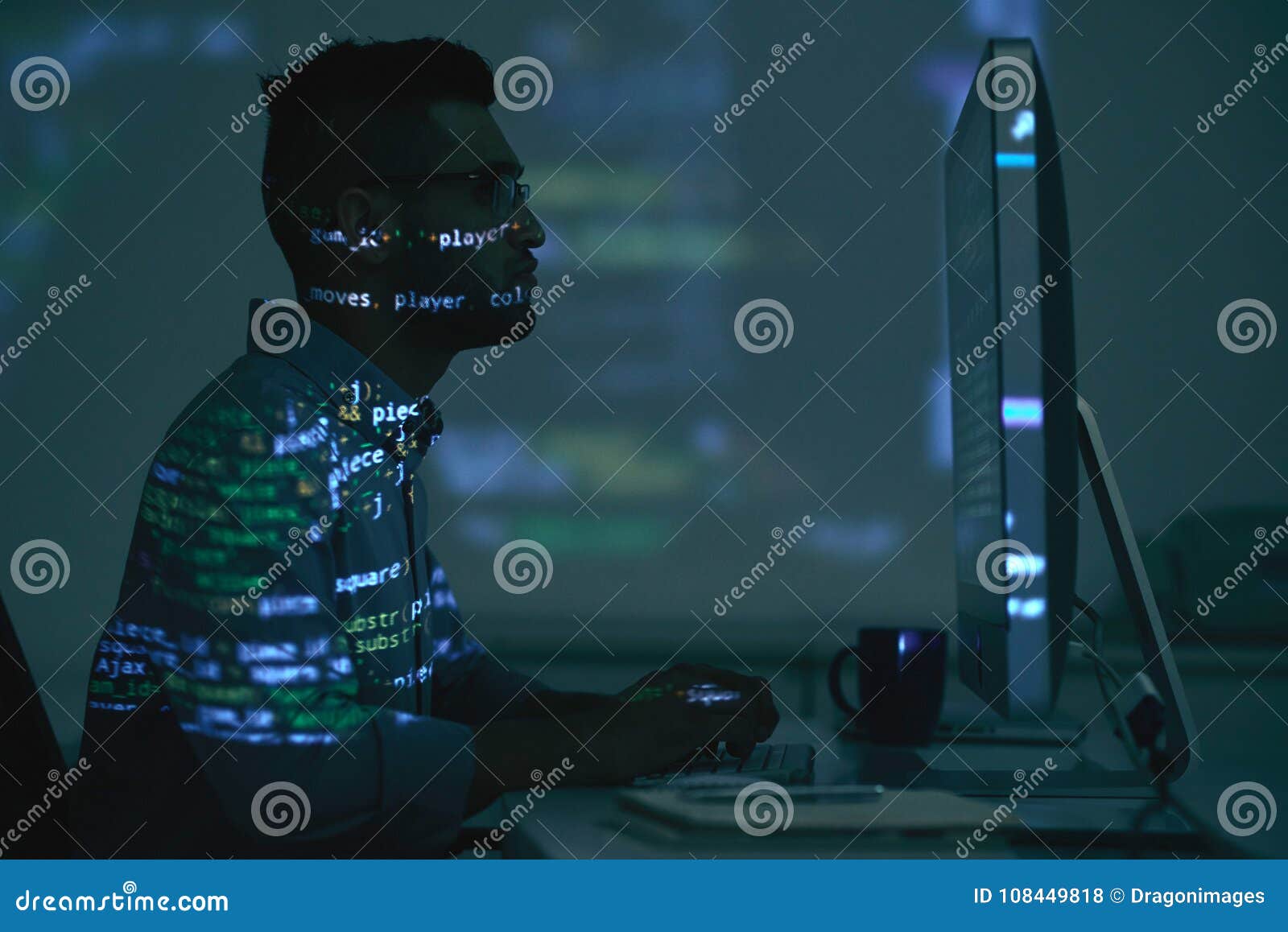 Desarrollador De Software Indio Foto de archivo - Imagen de profesional ...