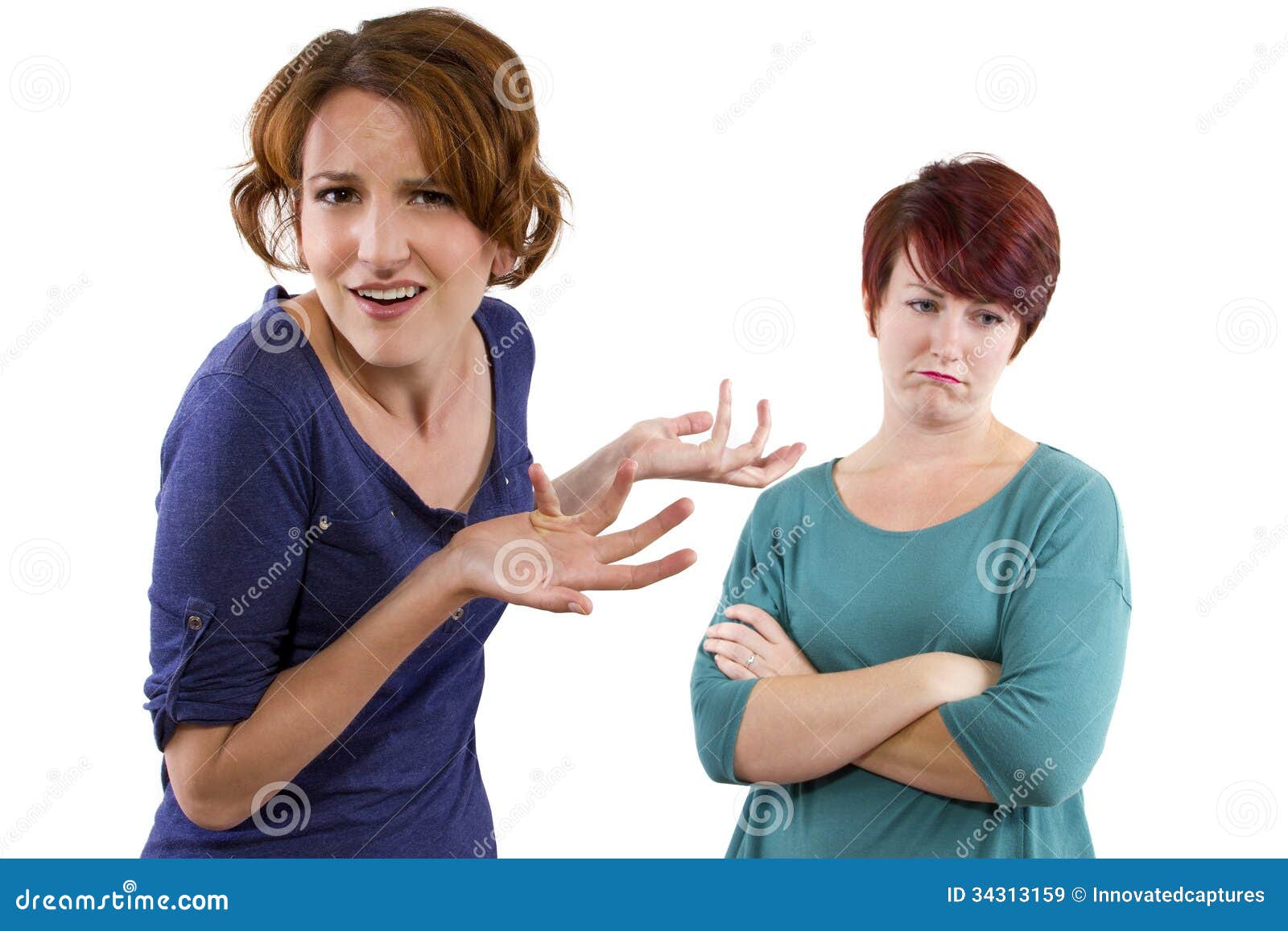 Desconfianza imagen de archivo. Imagen de discuta, adolescente - 34313159