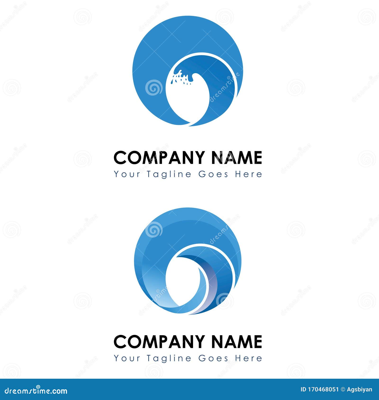 Two Designs or Logos from Amazing Water Waves Stock Vector ... Two Designs or Logos from Amazing Water Waves Stock Vector ...
