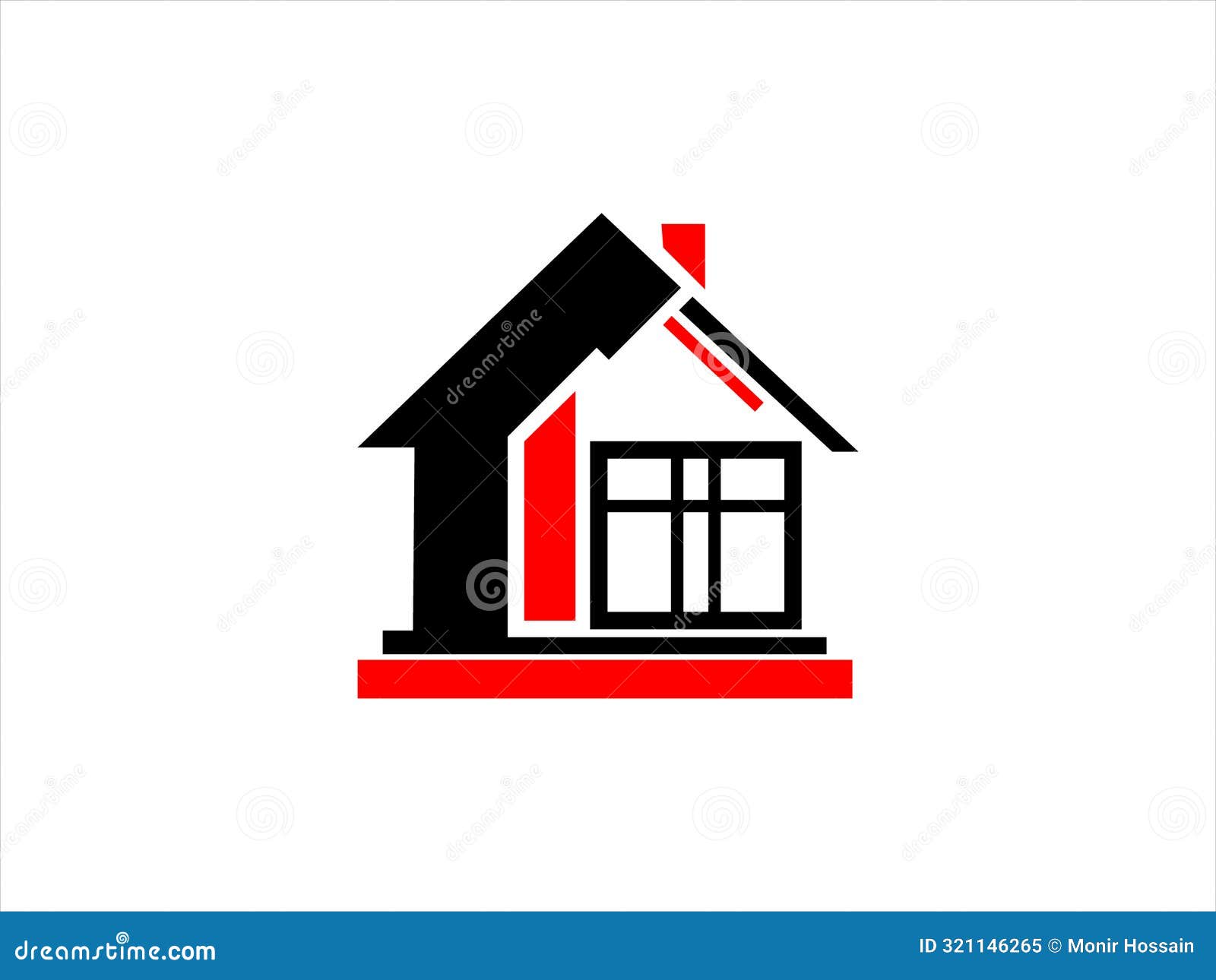 Simple house logo stock vector. Illustration of simple - 321146265