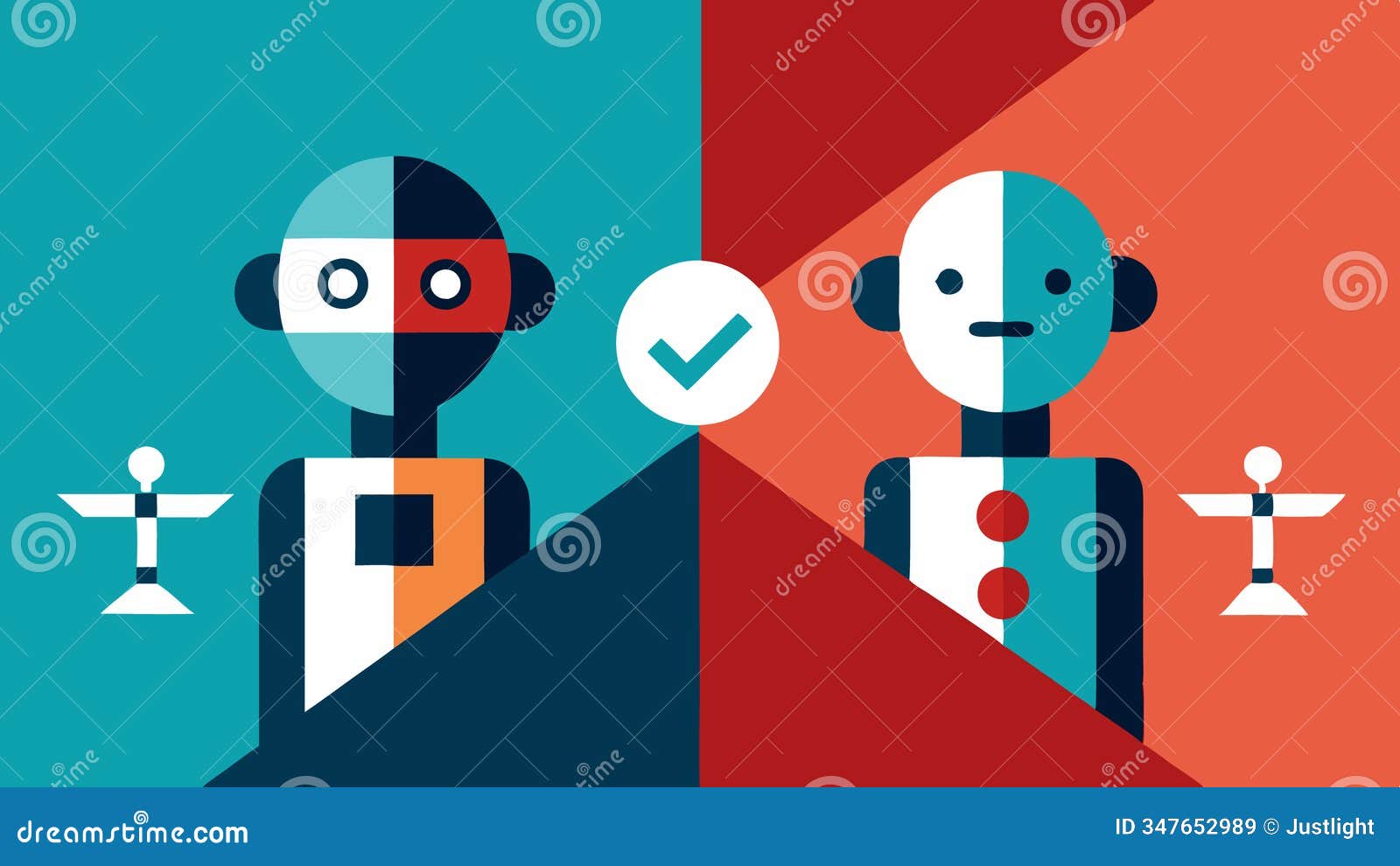 These Descriptions Aim To Visually Represent the Concept of Training AI ...