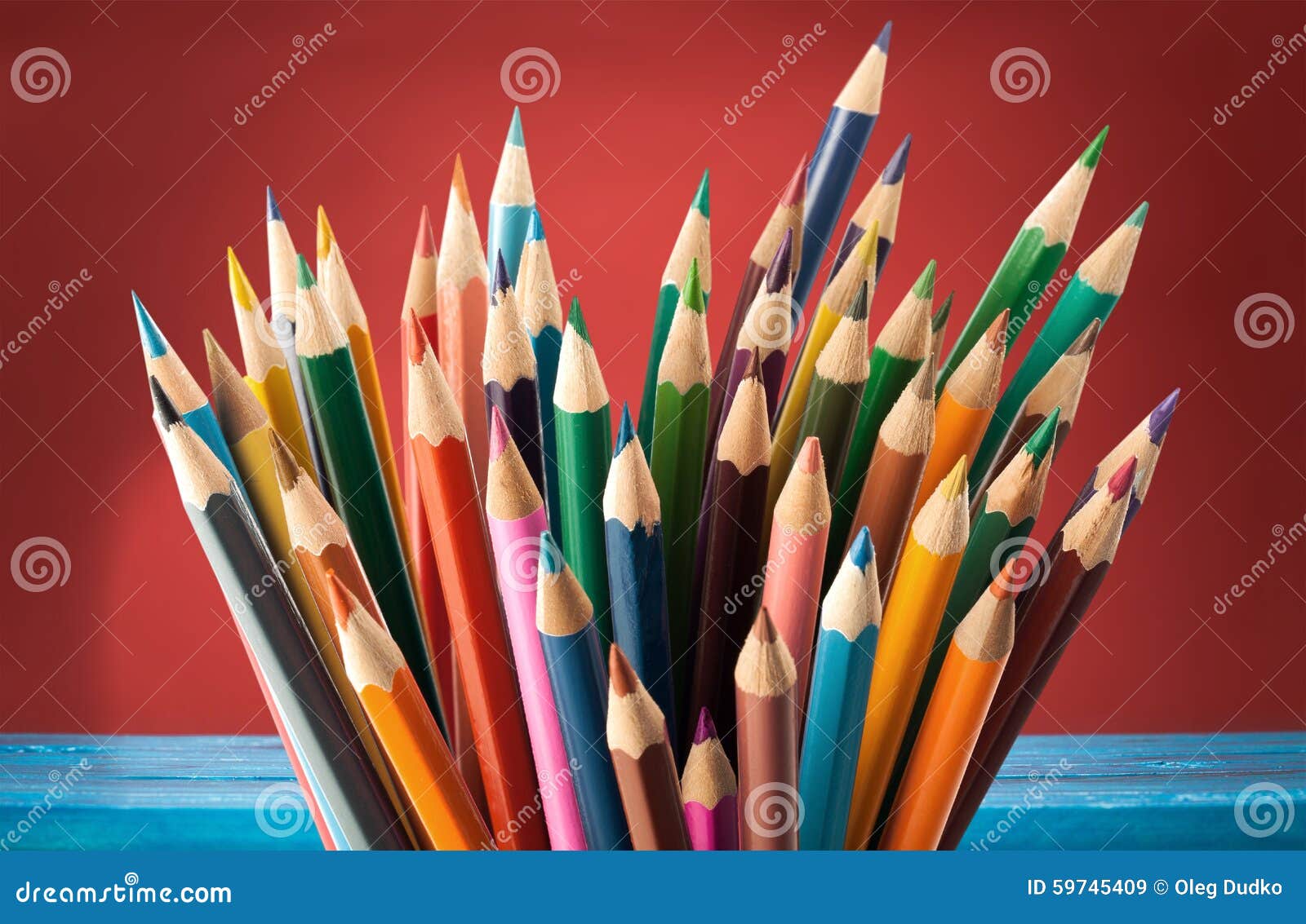 Descriptive Colors stock image. Image of crayon, education - 59745409