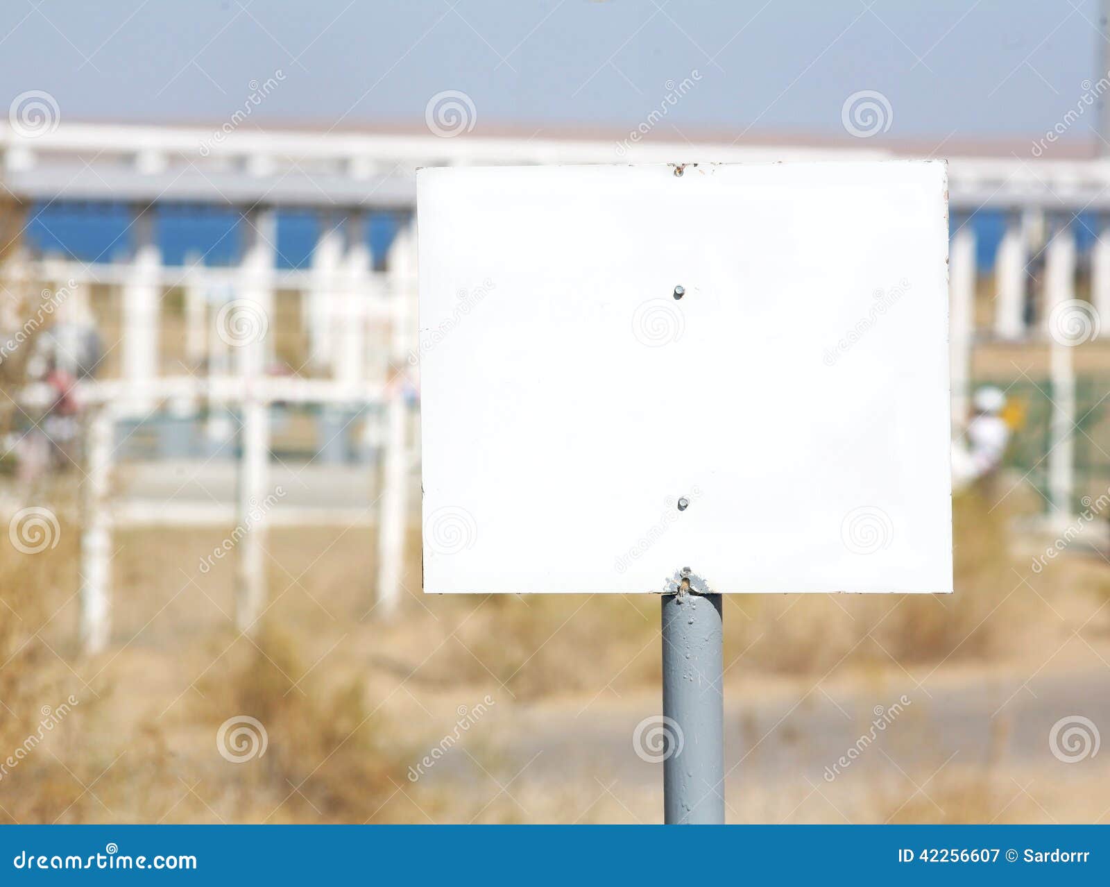 Descriptive sign stock image. Image of sign, white, work - 42256607