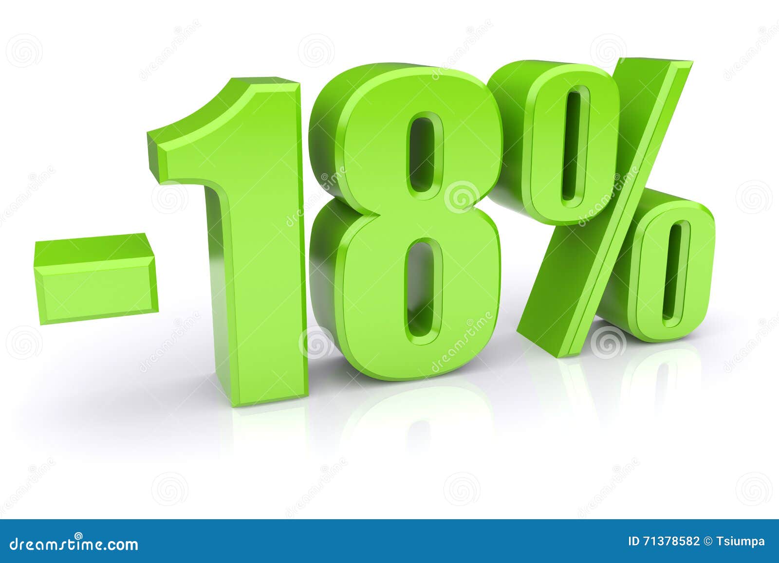 Descuento Del 18% En Un Blanco Stock de ilustración - Ilustración de ...