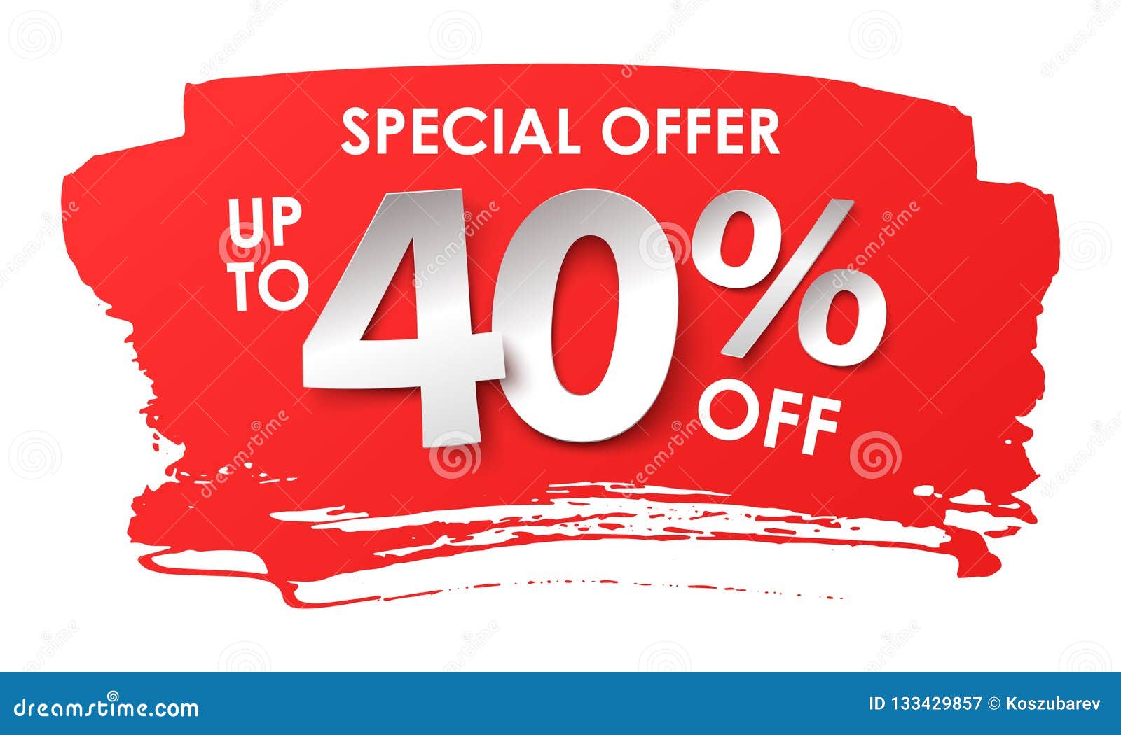 Descuento El 40 Por Ciento En Estilo Del Papel Ilustración del Vector ... Descuento El 40 Por Ciento En Estilo Del Papel Ilustración del Vector ...