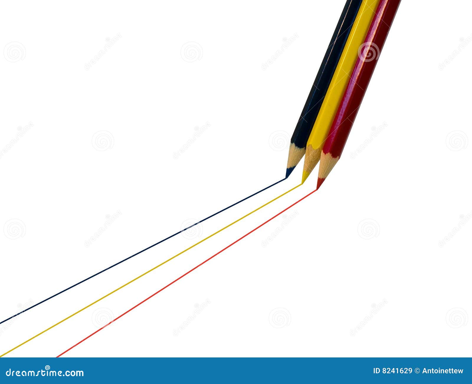 Desenhando uma linha imagem de stock. Imagem de cores - 8241629