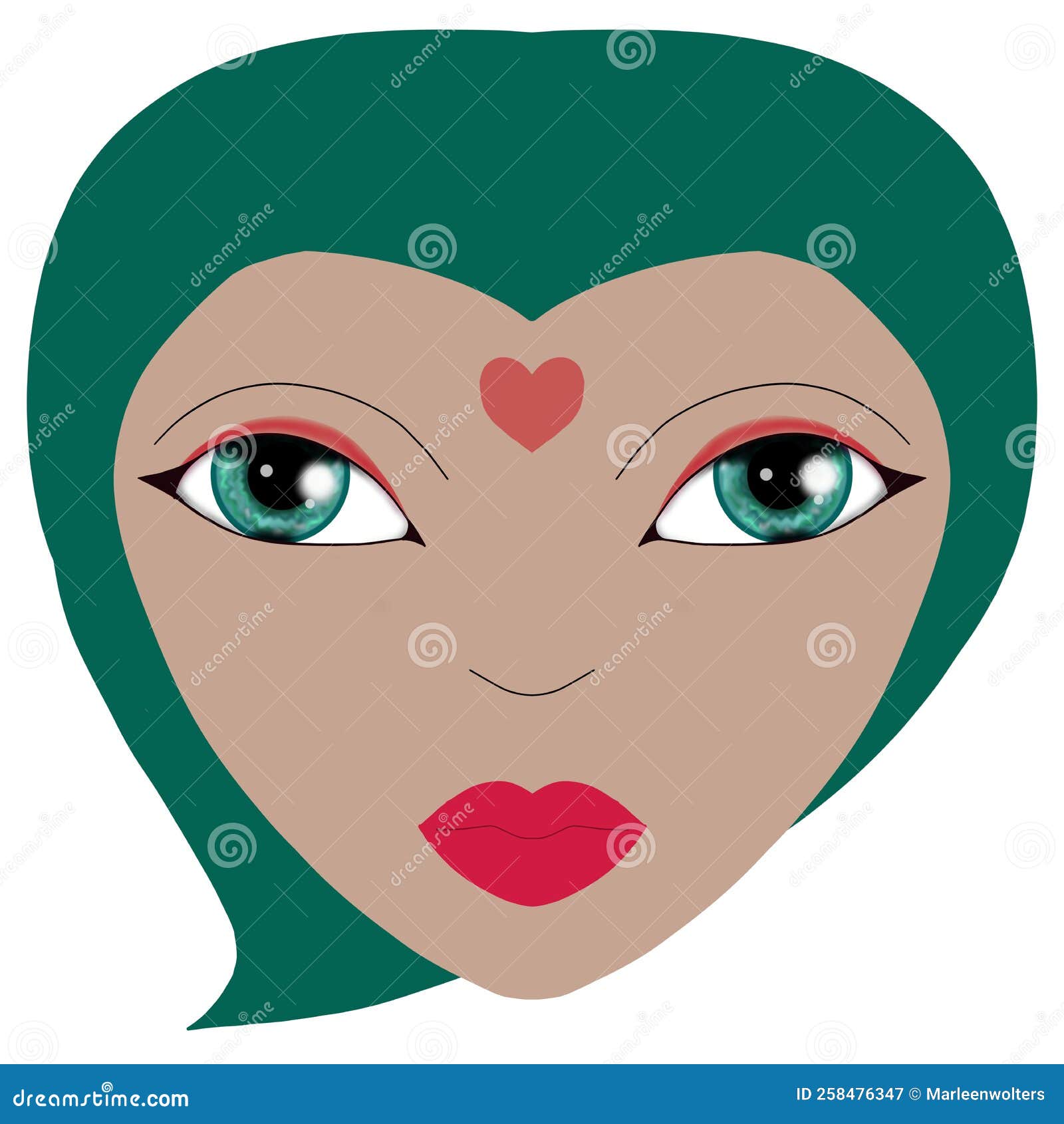 Desenho Animado De Uma Senhora Imagem de Stock - Ilustração de menina ...