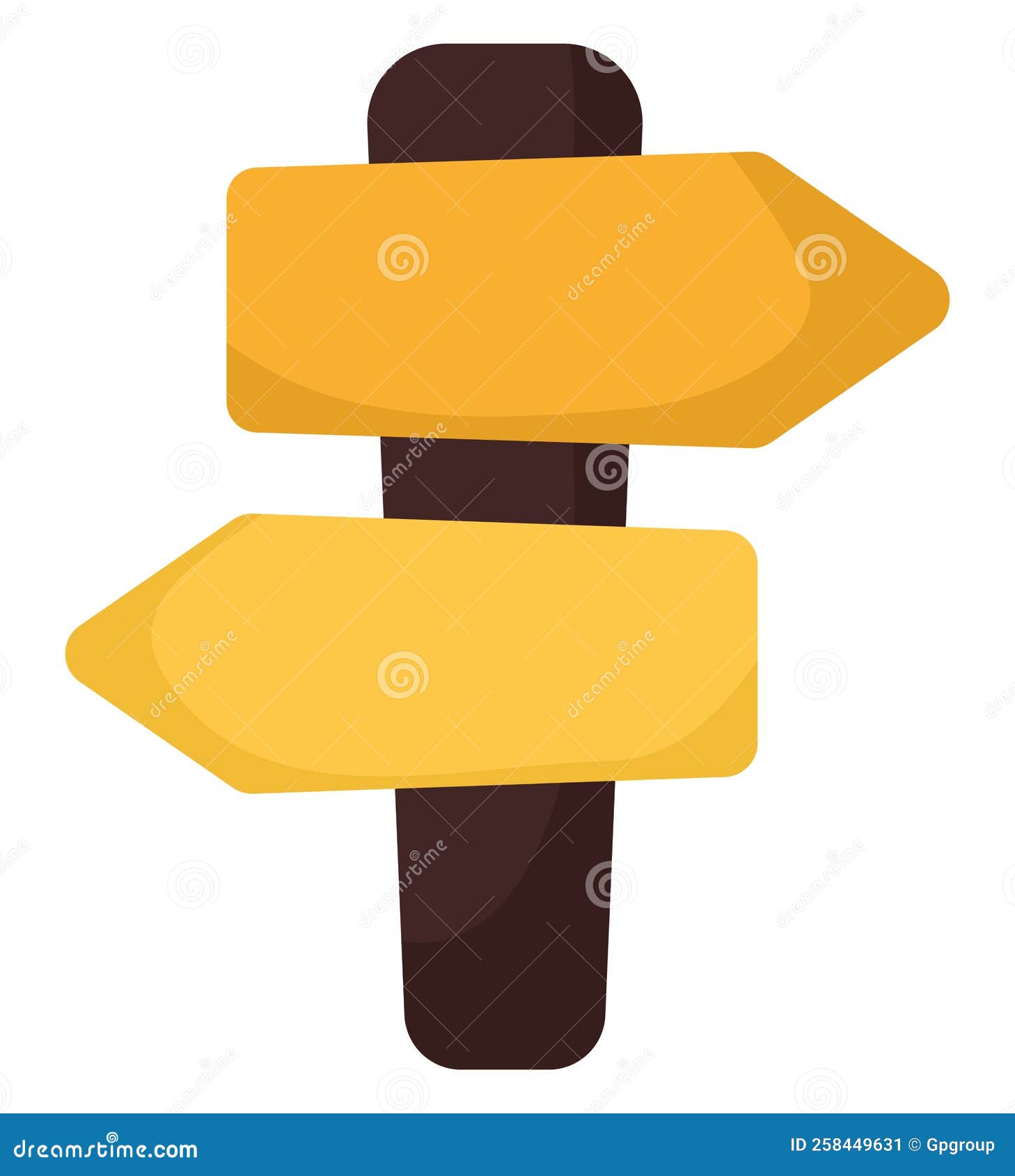 Desenho das setas ilustração do vetor. Ilustração de madeira - 258449631