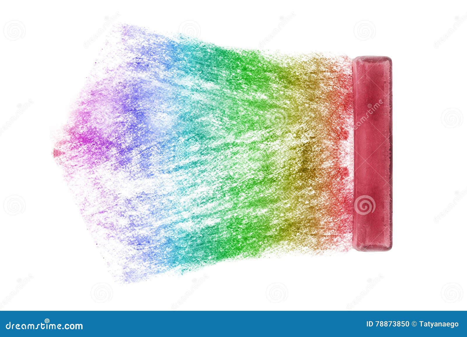 Desenho de pastel colorido foto de stock. Imagem de arte - 78873850