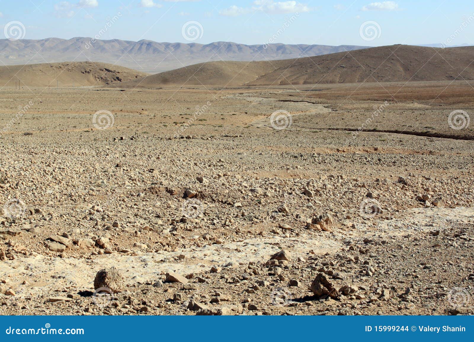 Desert stock photo. Image of stony, rural, bumpy, landscape - 15999244