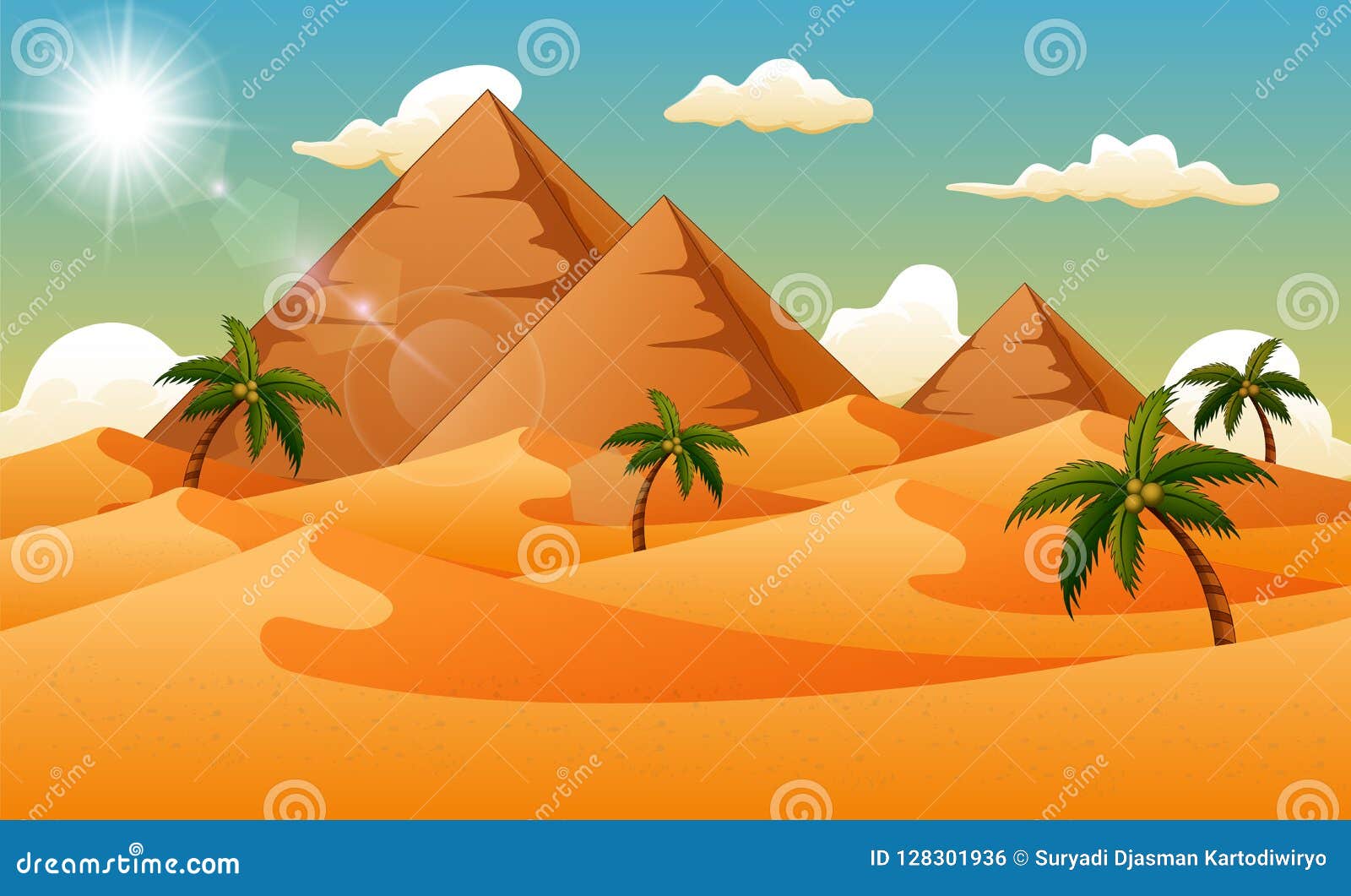 Pyramid Trees Stock Illustrations – 614 Pyramid Trees Stock ...