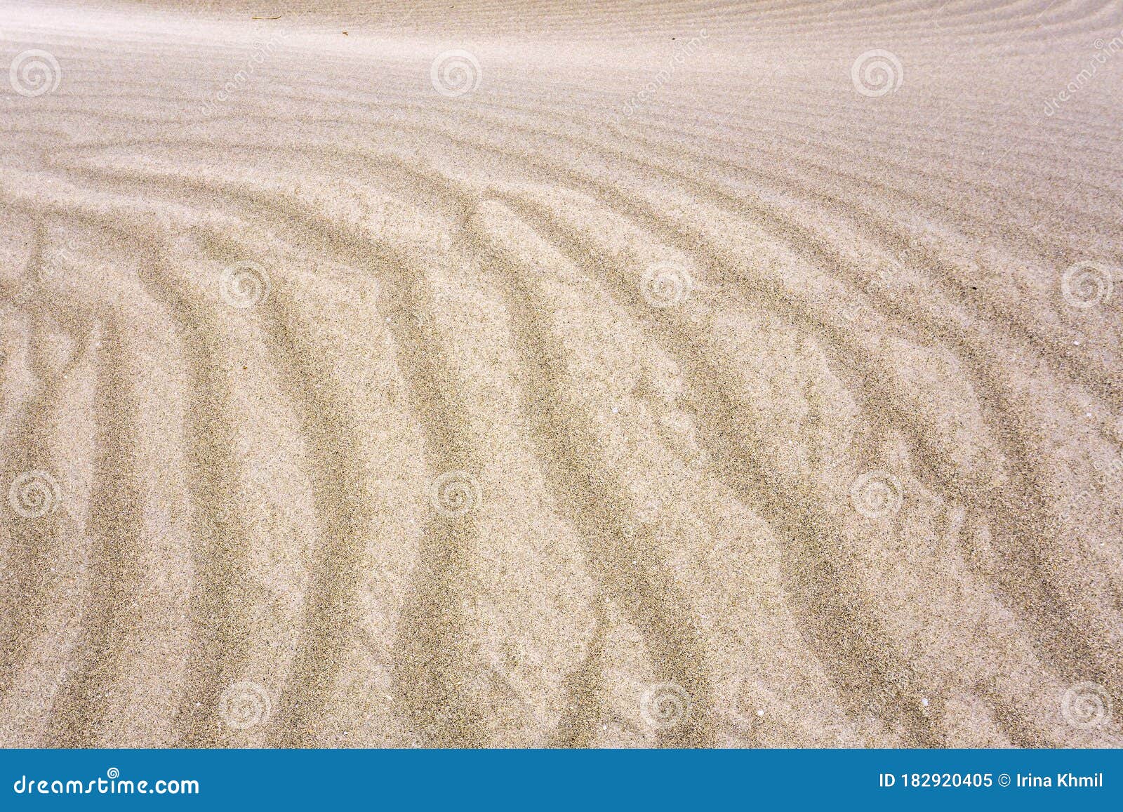 Desert Background with Sandy Ripples and Dunes. Stock Image - Image of ...