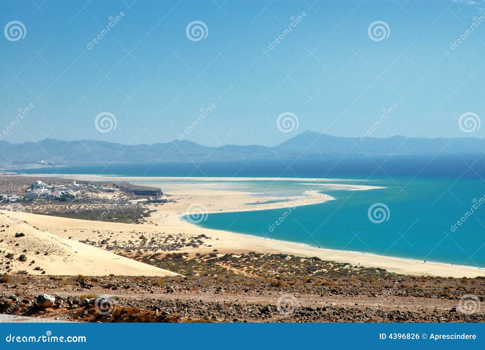 Desert beach stock photo. Image of dune, landscape, summers - 4396826