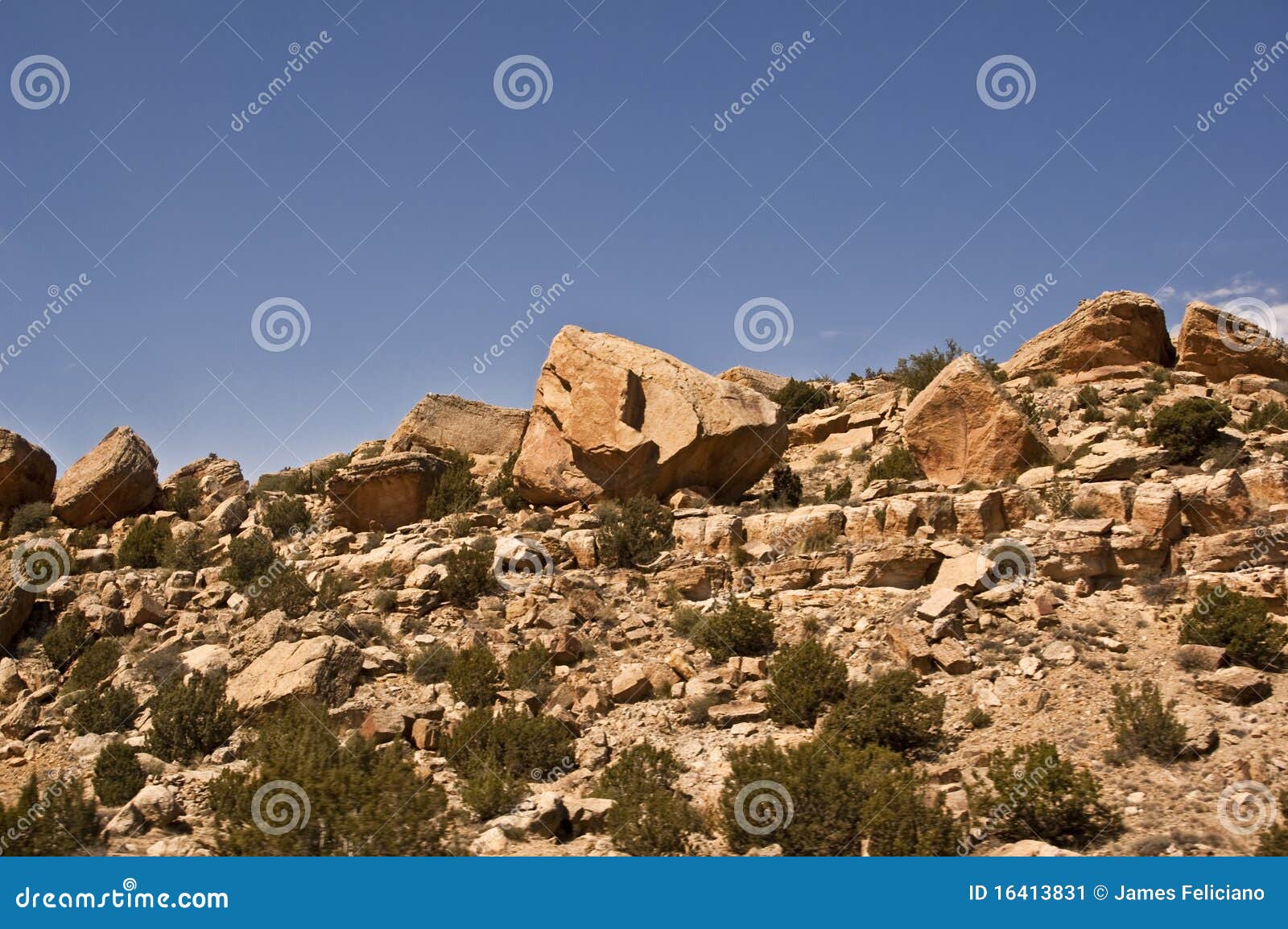 Desert Boulders stock image. Image of desert, formation - 16413831
