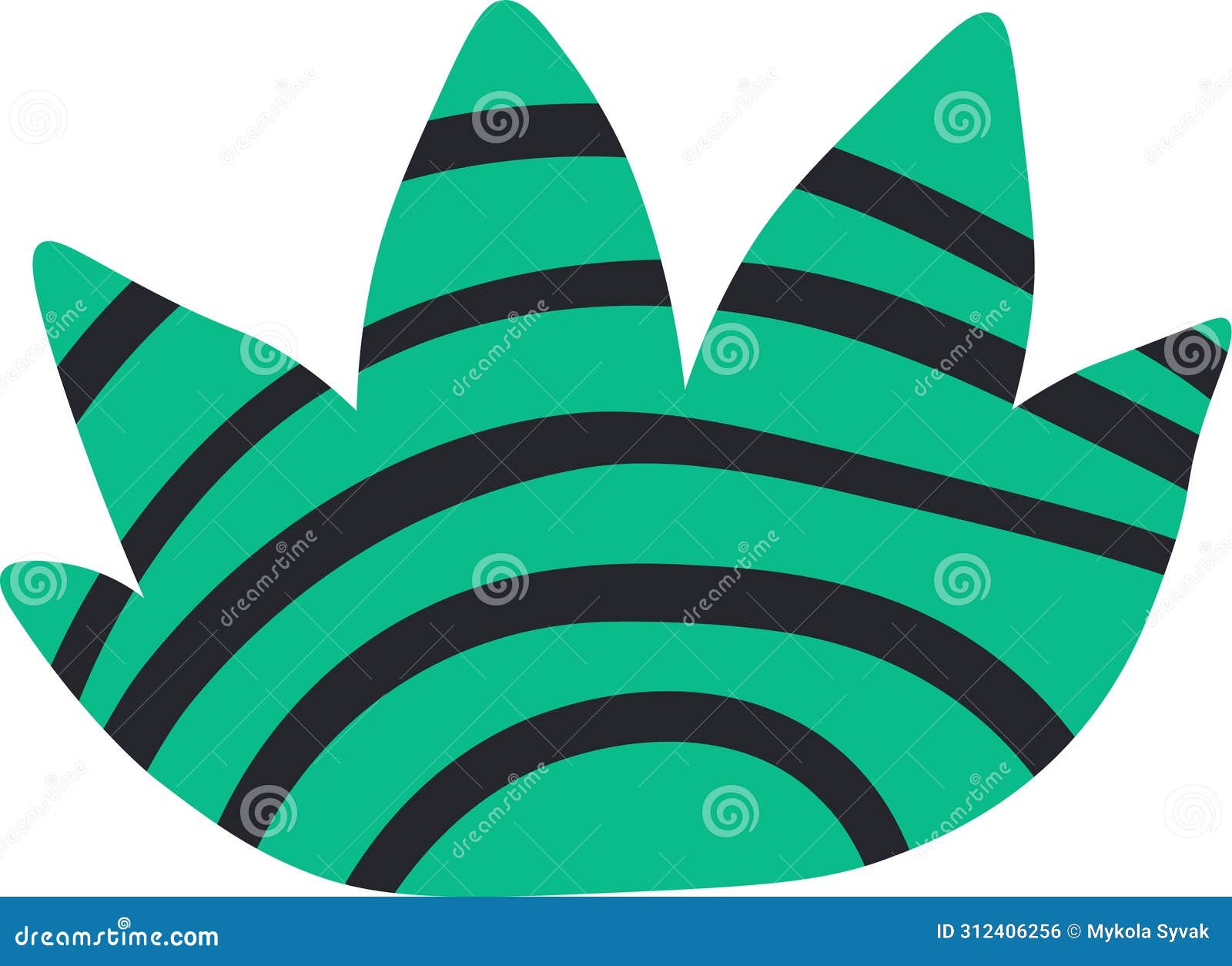 Desert Bush Plant stock vector. Illustration of isolated - 312406256