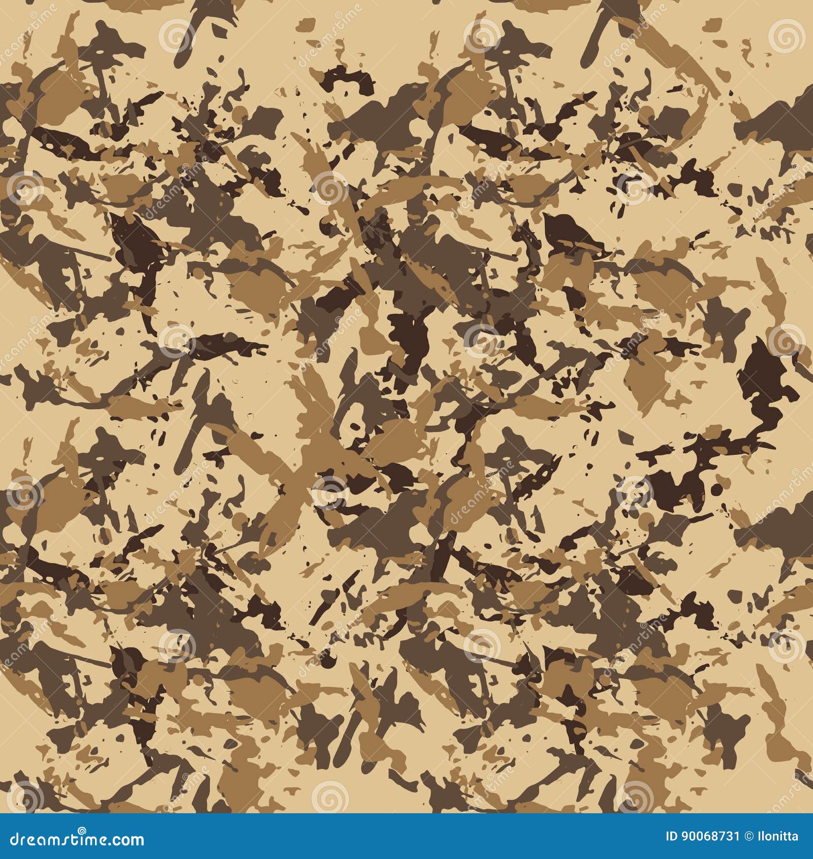 Army Desert Camouflage Background
