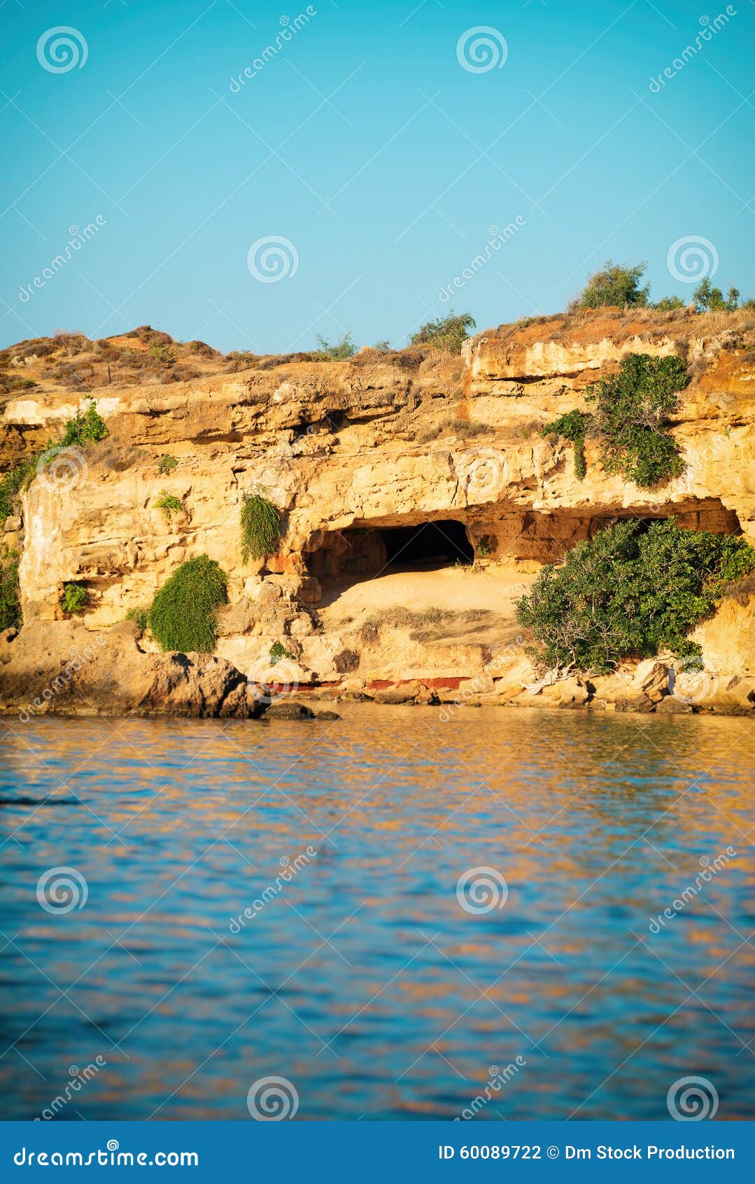 Desert cave. stock photo. Image of natural, archeology - 60089722