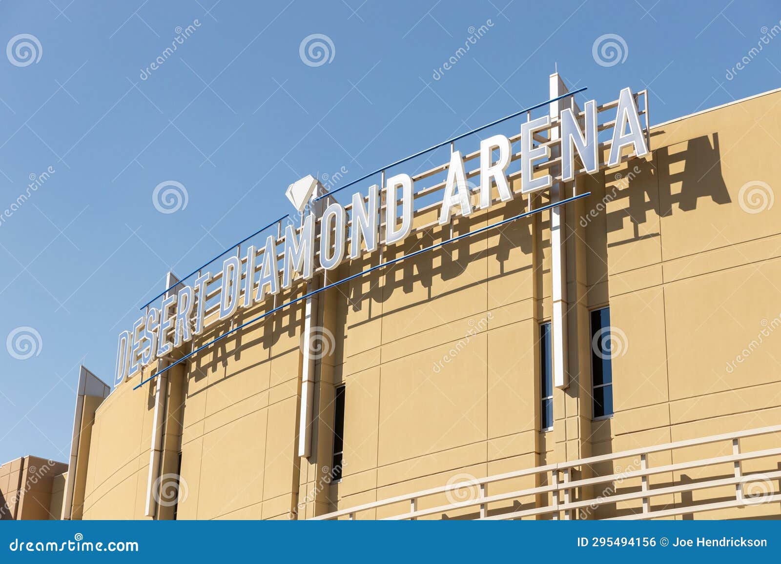 Desert Diamond Arena in Glendale, AZ. Editorial Photo - Image of ...