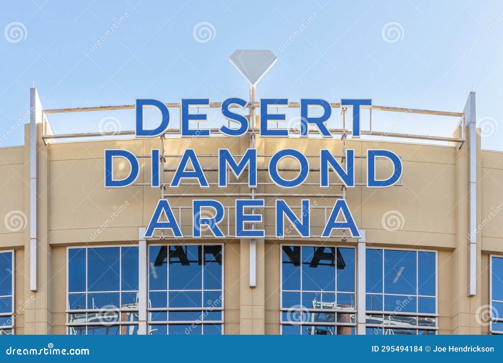 Desert Diamond Arena in Glendale, AZ. Editorial Stock Image - Image of ...