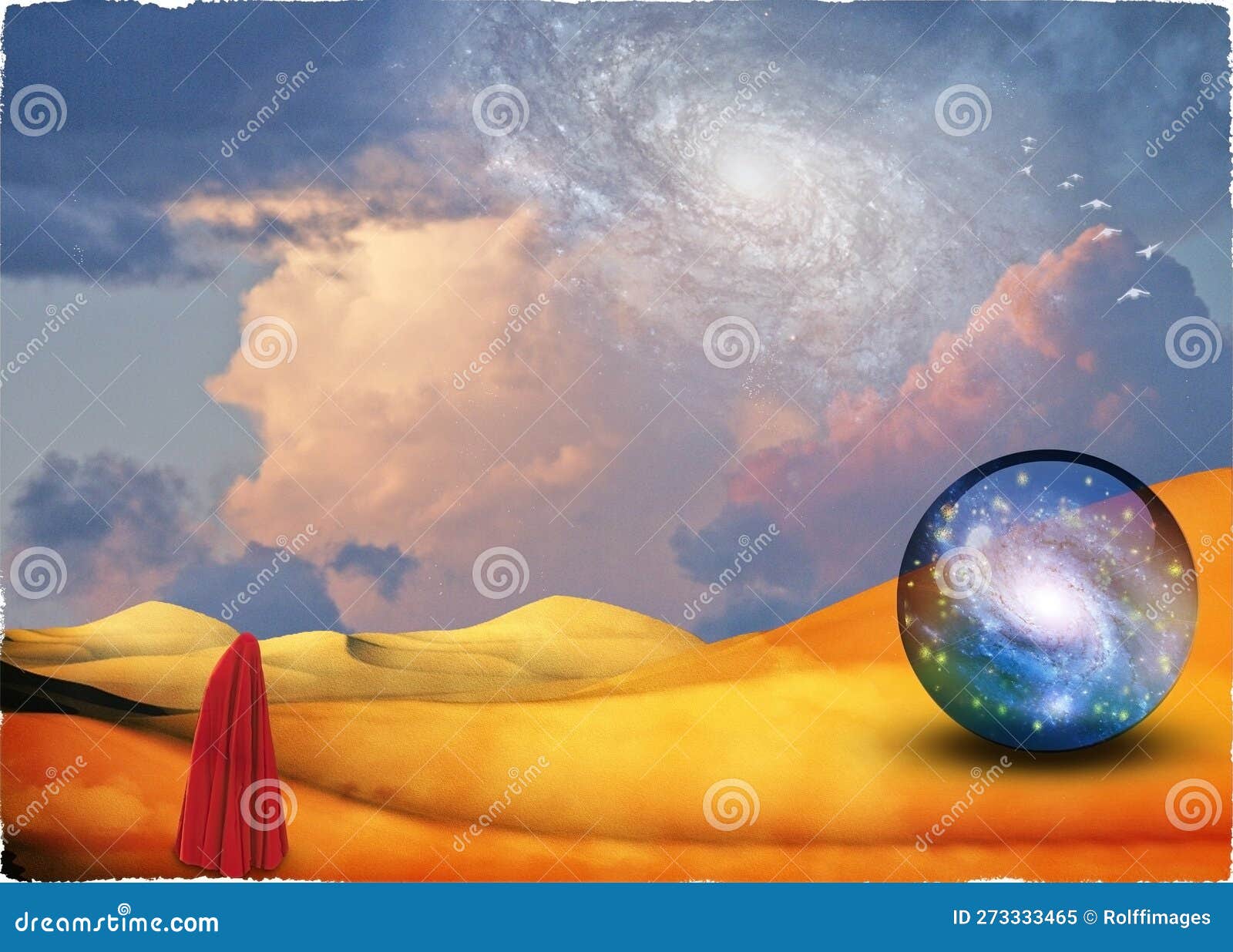 Desert of Dreams stock image. Image of death, imagination - 273333465