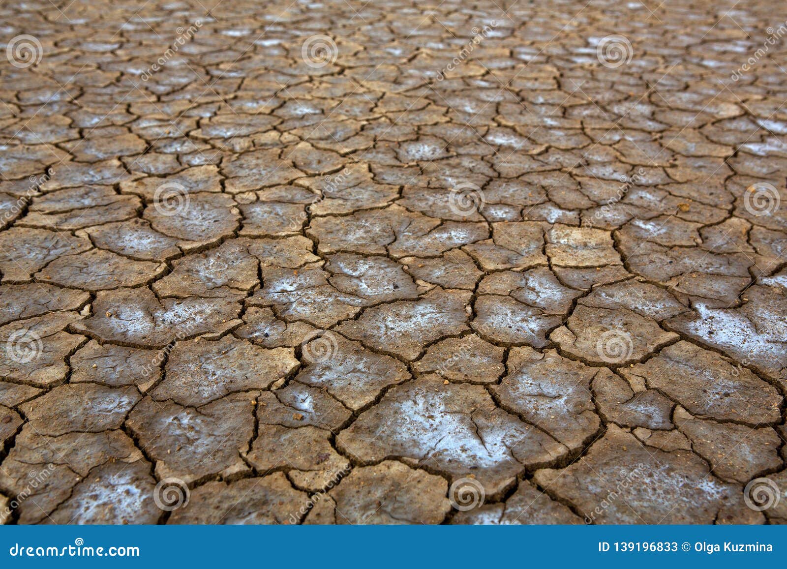 Desert Dry and Cracked Ground Stock Image - Image of summer, desert ...