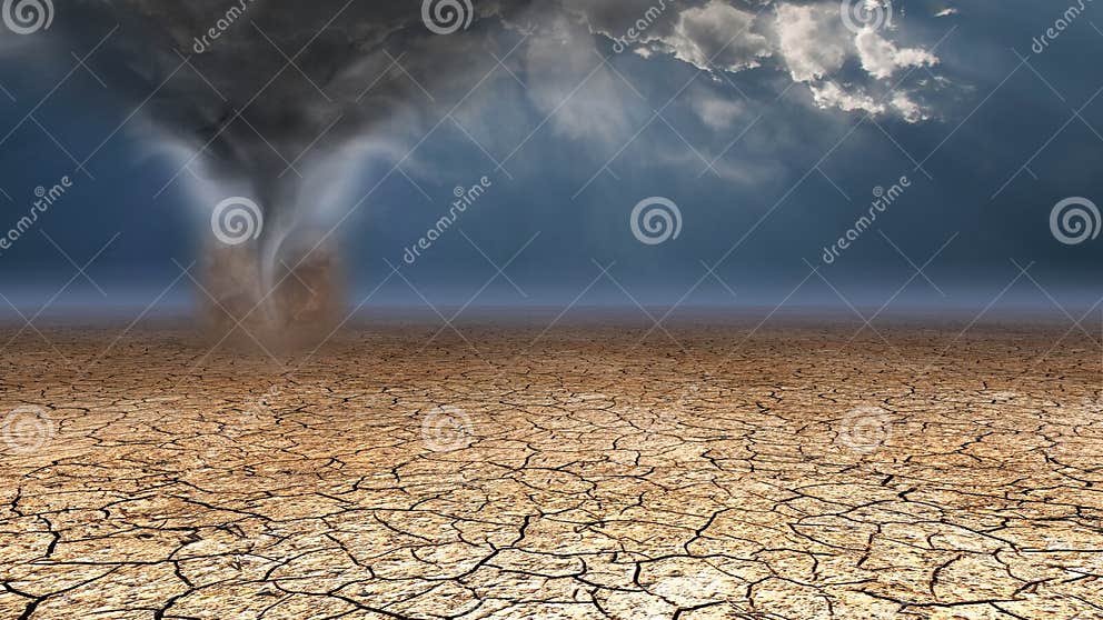 Desert Dust Devil stock illustration. Illustration of swirling - 38154631