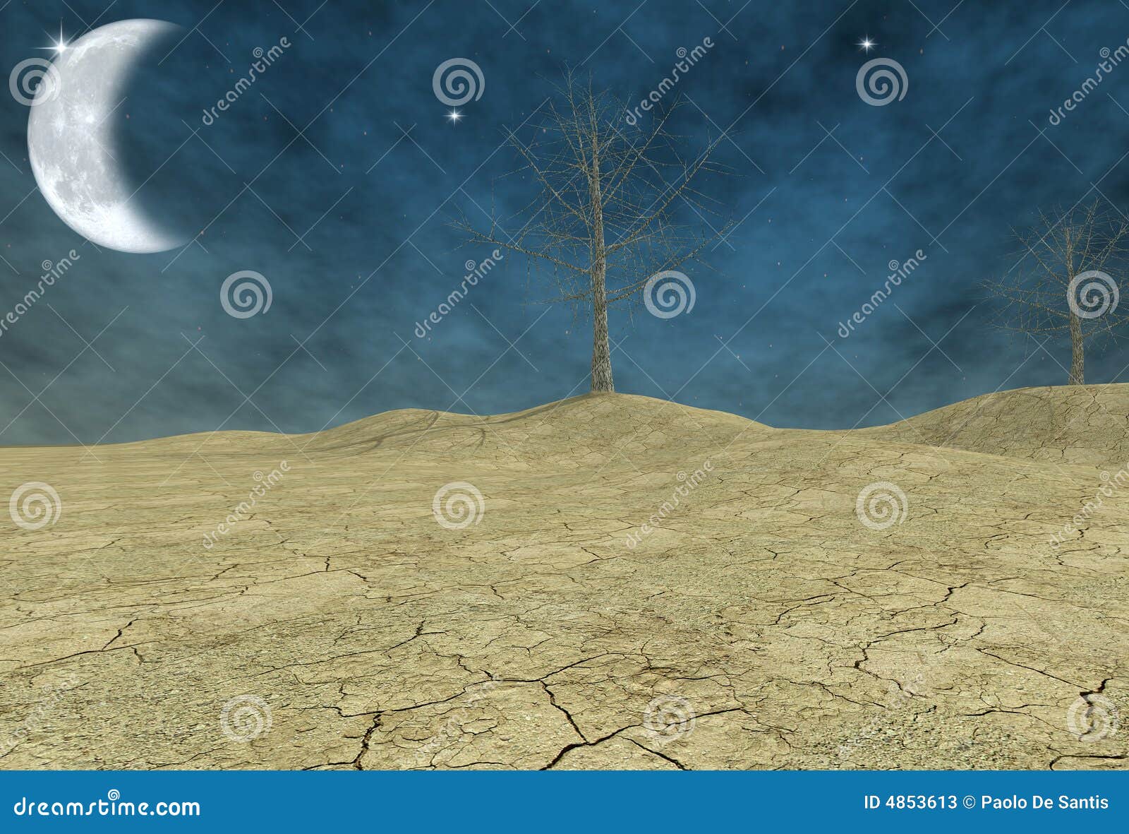 Desert Earth Royalty-Free Stock Photo | CartoonDealer.com #4853613