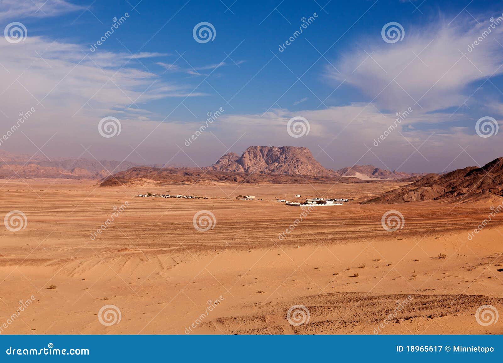 Desert in Egypt stock image. Image of view, sinai, land - 18965617