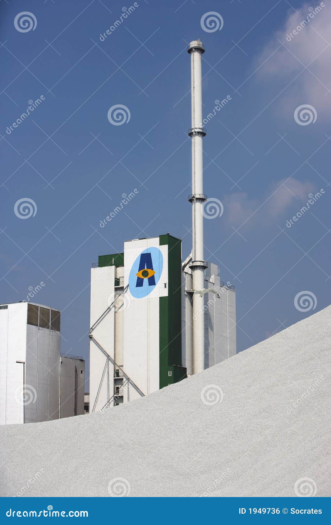 Desert factory stock photo. Image of output, cold, harbour - 1949736