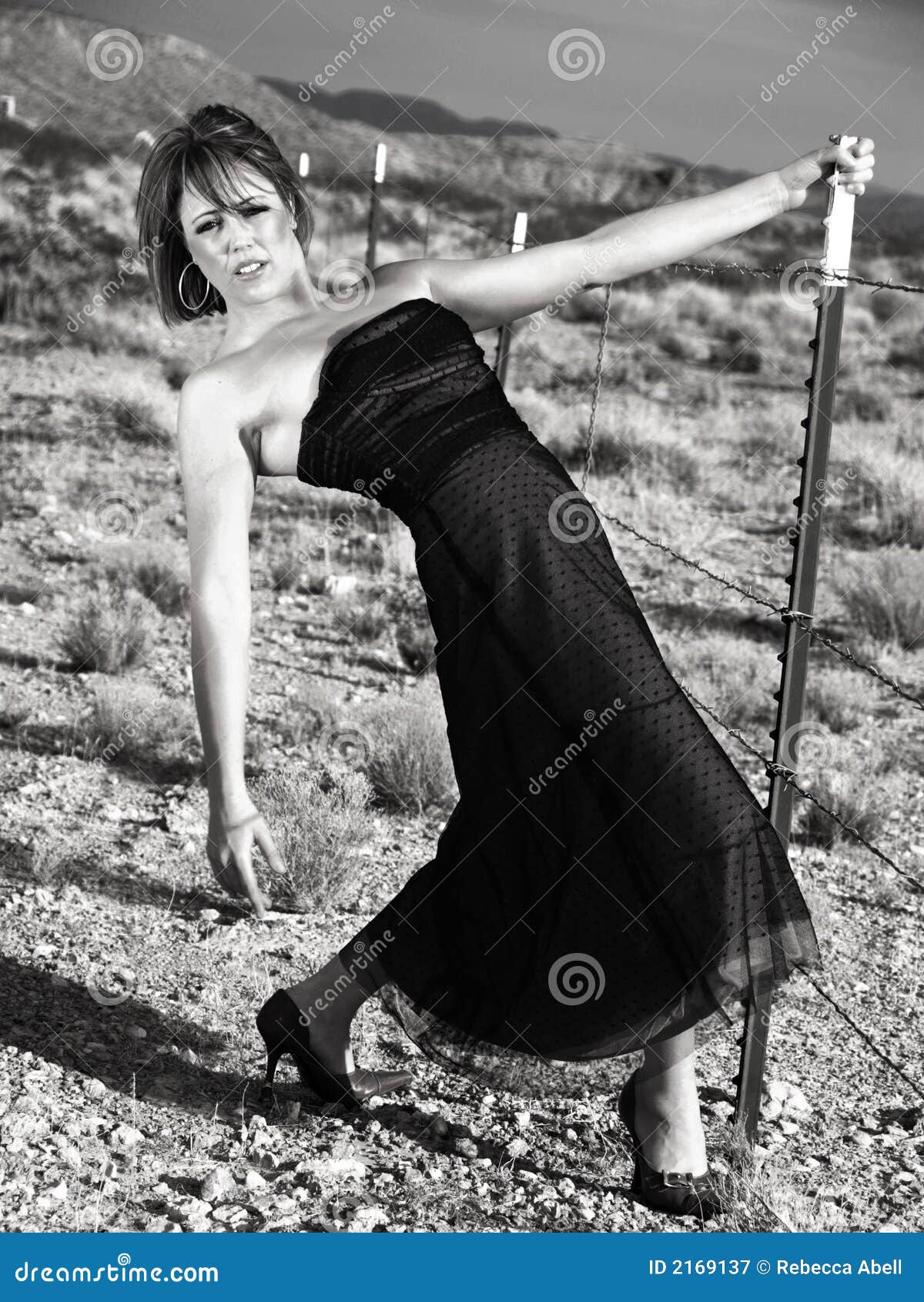 Desert Fashion stock image. Image of barbed, girl, wear - 2169137