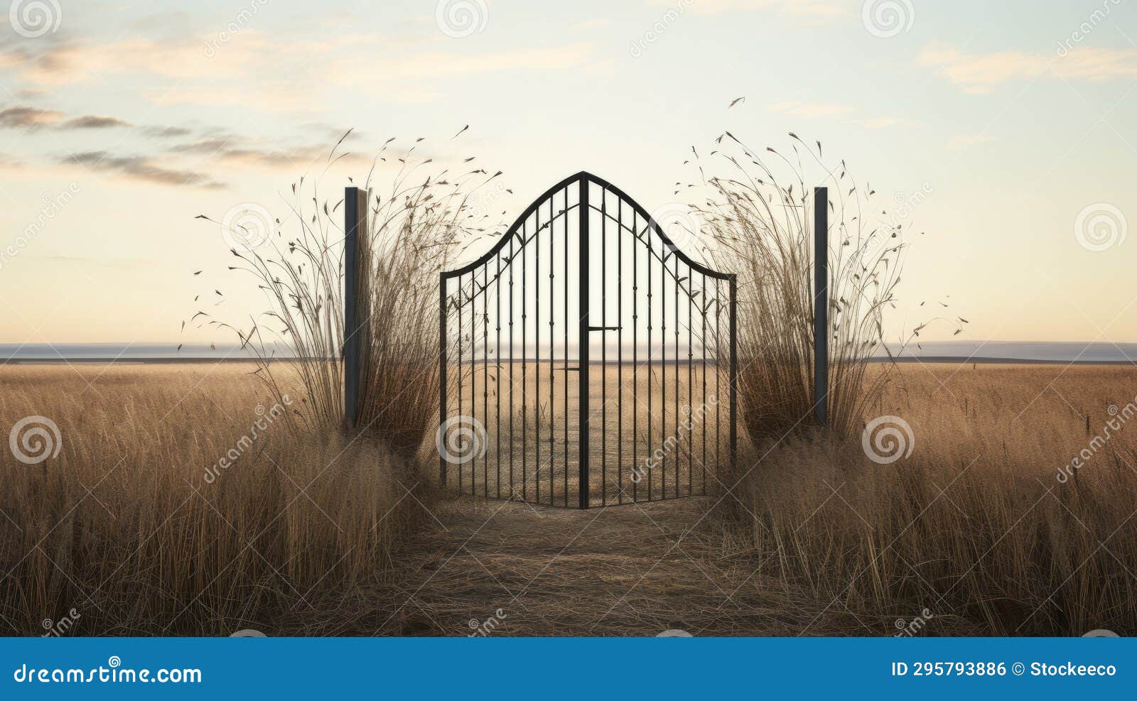 Desert Gate: 3d Renderings of Midwest Gothic Style with Muted Tonality ...