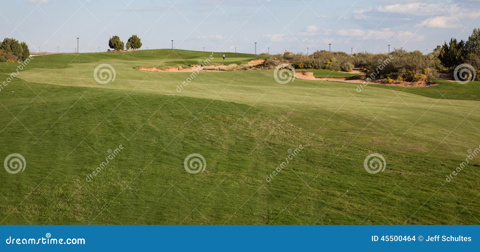 Desert Golf Course stock photo. Image of nature, grass - 45500464