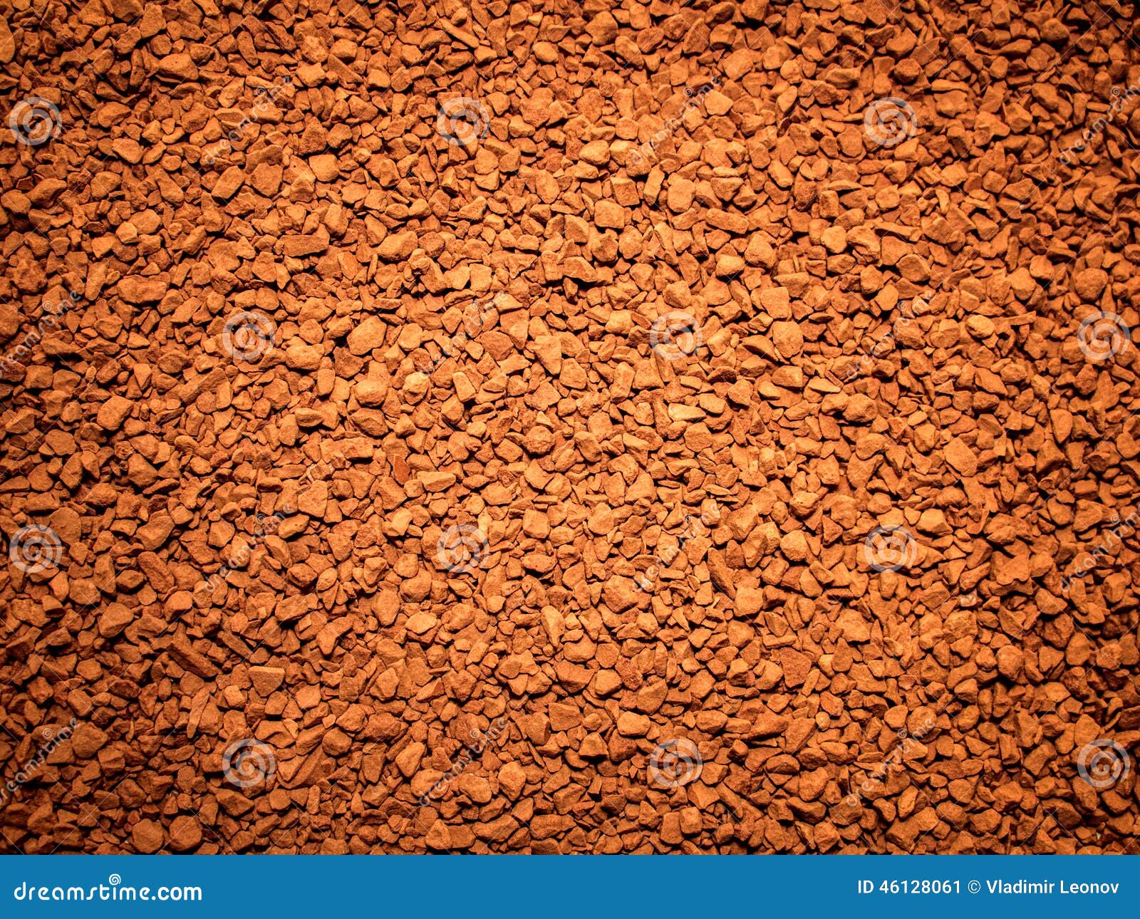 Desert of Granulation Soluble Coffee Stock Image - Image of brew, brown ...