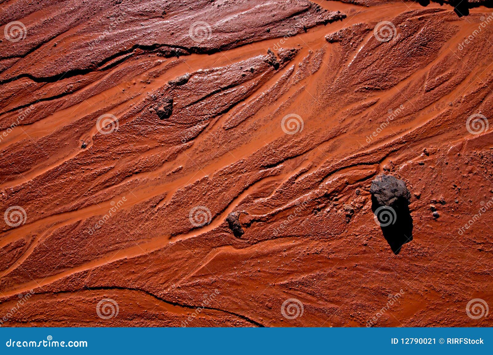 Desert Ground after a Rainfall Stock Image - Image of environment ...