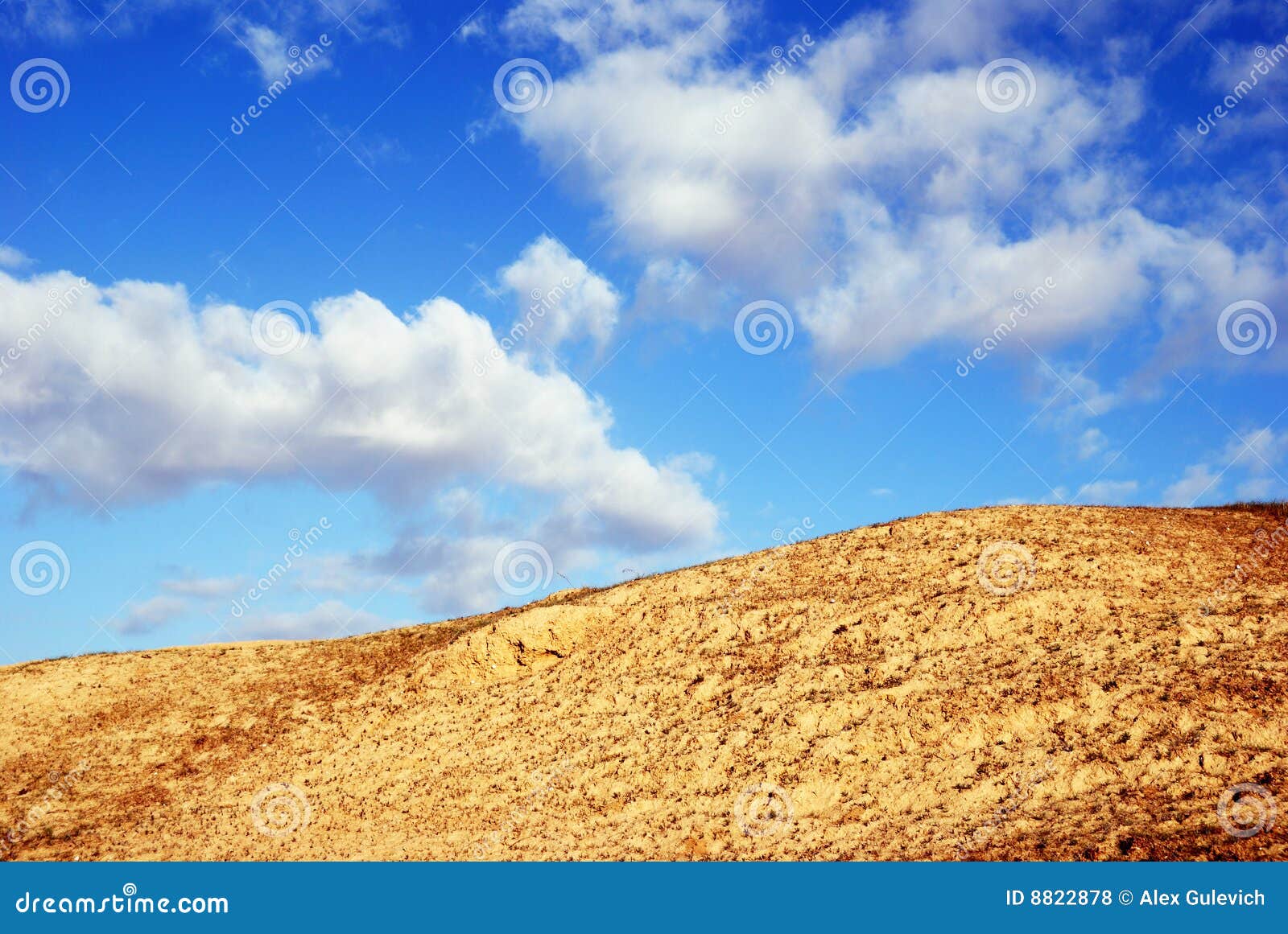 Desert hill stock photo. Image of arid, dramatic, environmental - 8822878