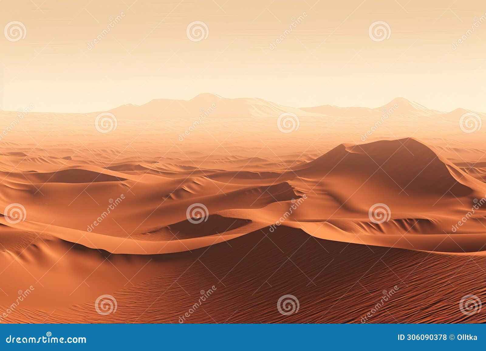 Desert Horizons Shades of Brown and Sandy Stock Photo - Image of ...