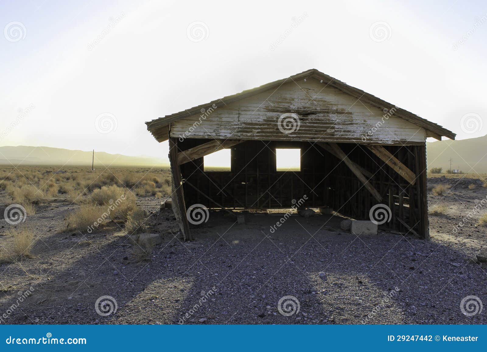Desert Hut stock photo. Image of beauty, areas, contrast - 29247442