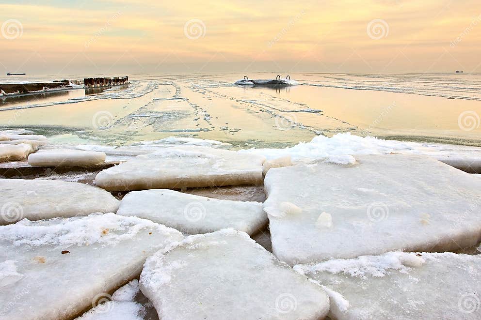 Desert of ice stock photo. Image of icebergs, frigid - 12506170