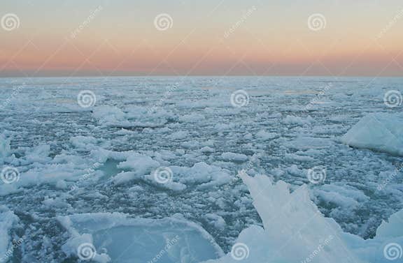 Desert of ice stock image. Image of arctic, freezing, iceburg - 1380999