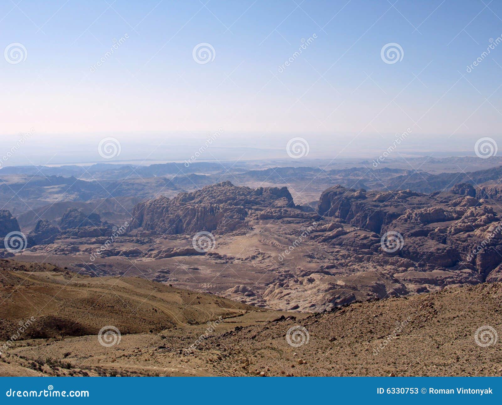 Desert in Jordan stock image. Image of exotic, beauty - 6330753
